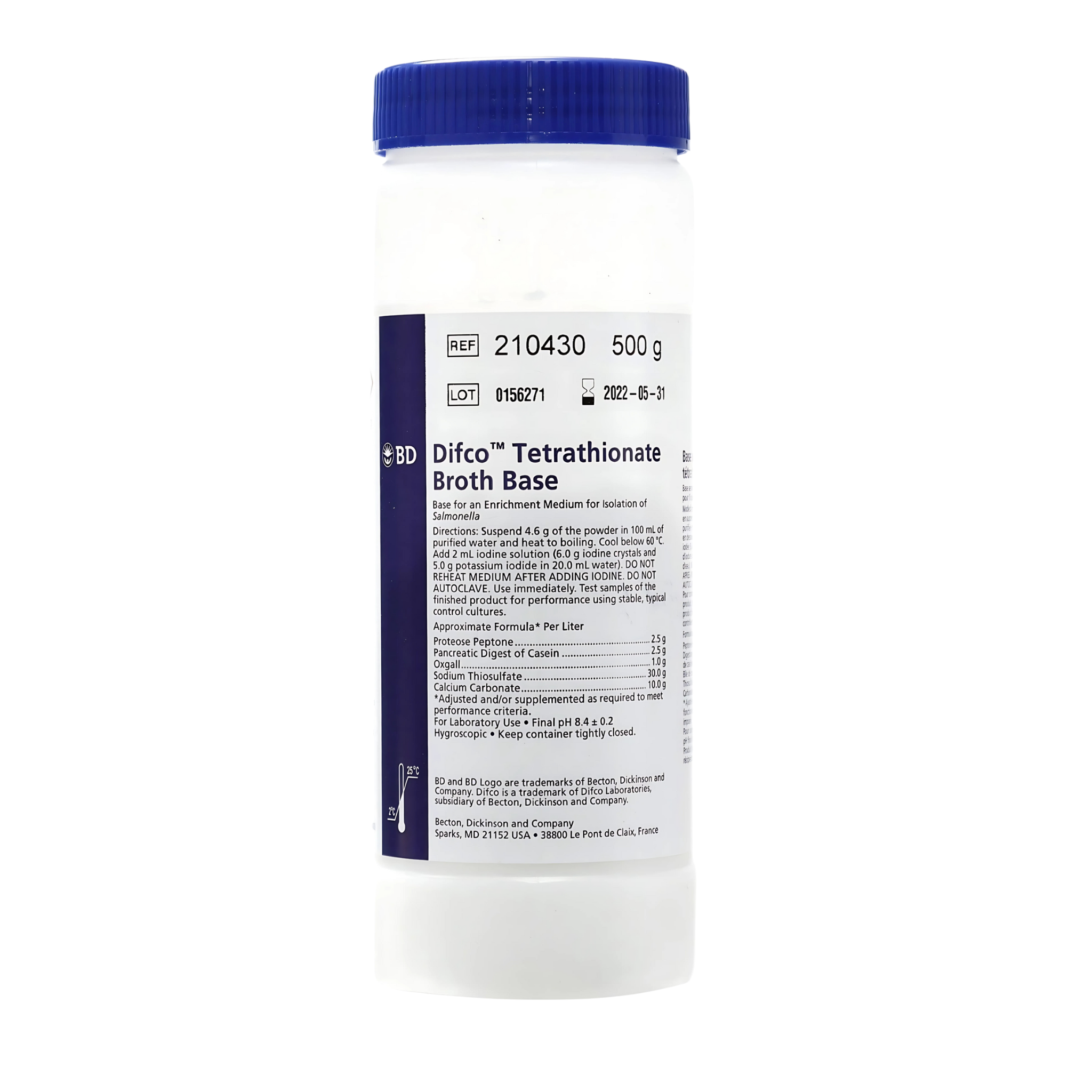 BD Difco™ Tetrathionate Broth Base - Microbiology Media