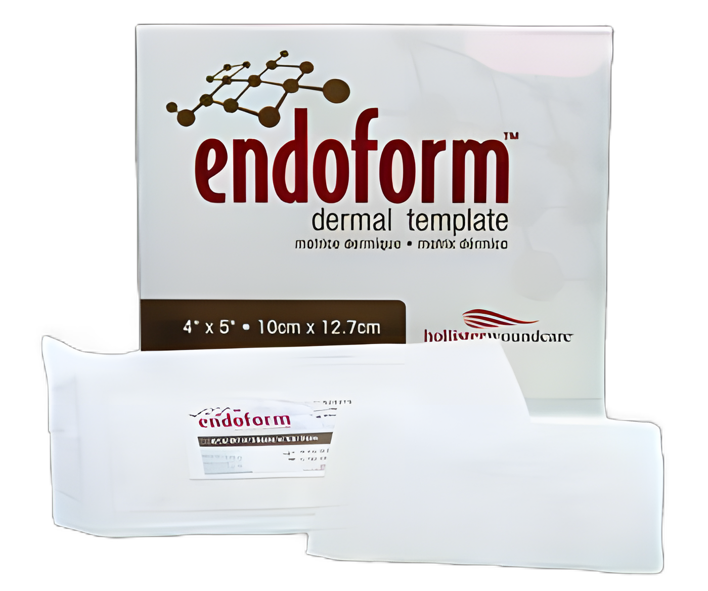 Collagen Dressing Endoform® Natural Dermal Template 2 X 2 Inch Square ...