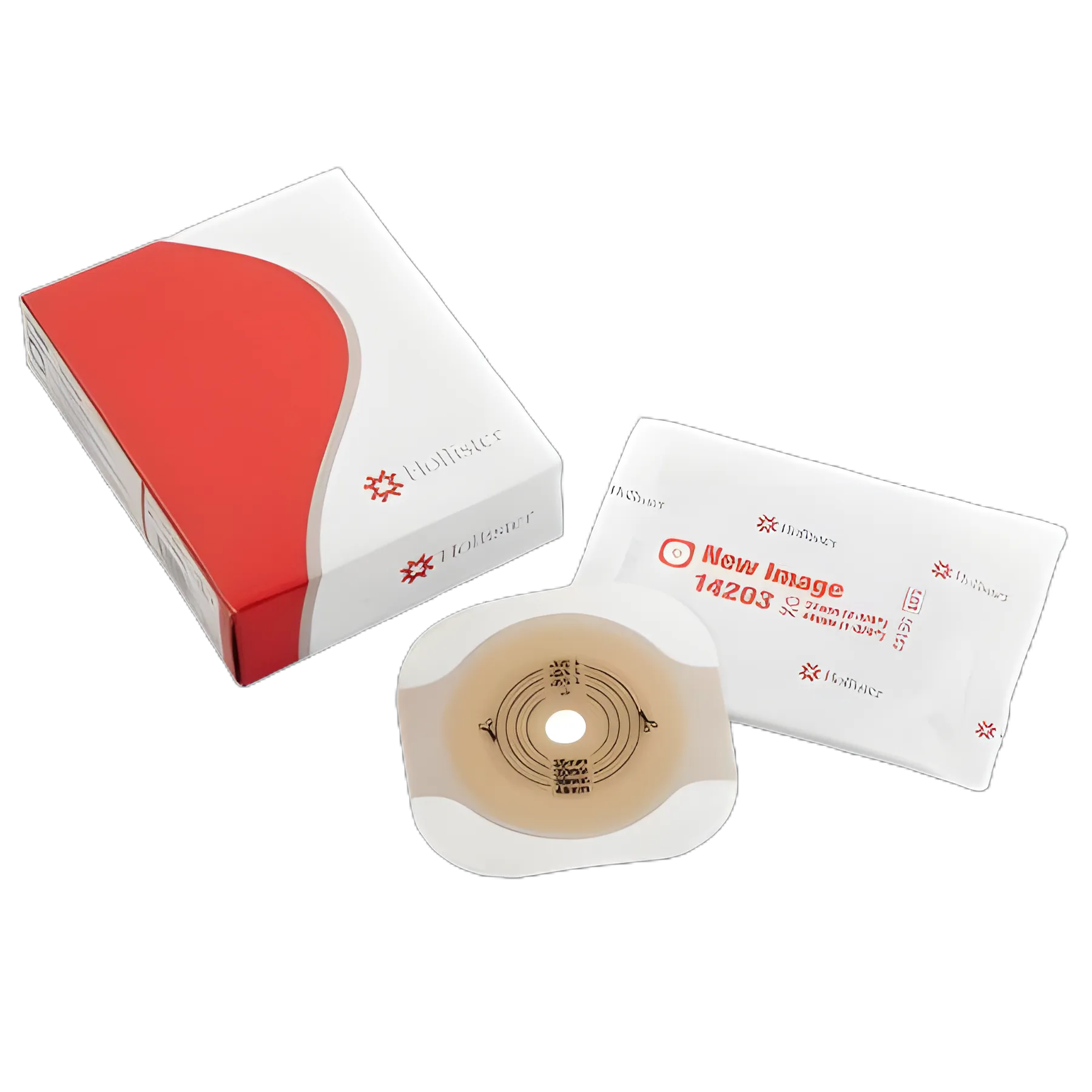 Ostomy Barrier New Image™ Flextend™ Trim to Fit, Standard Wear Adhesive ...