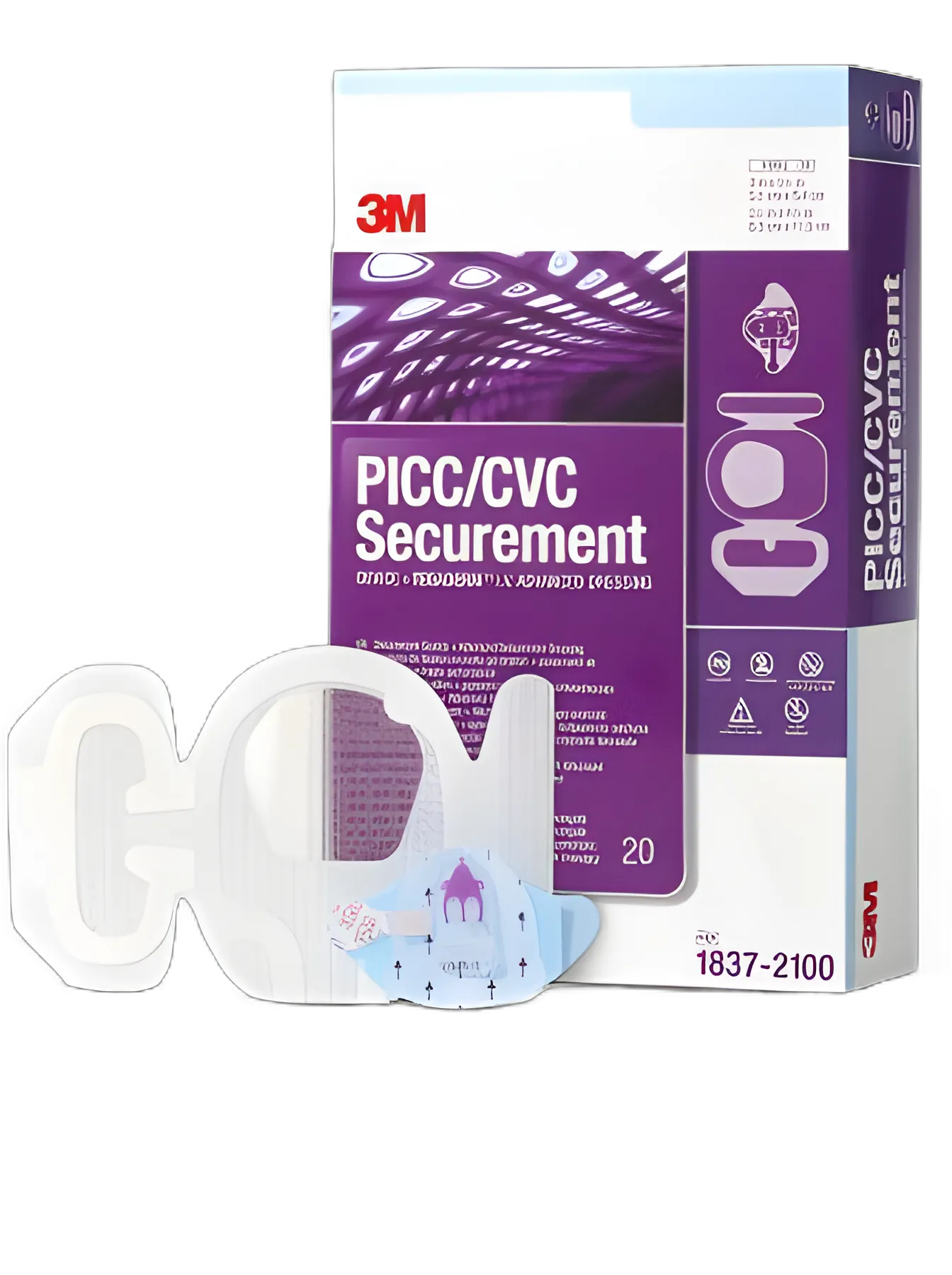 PICC/CVC Securement Device + Tegaderm™ I.V. Advanced Securement ...