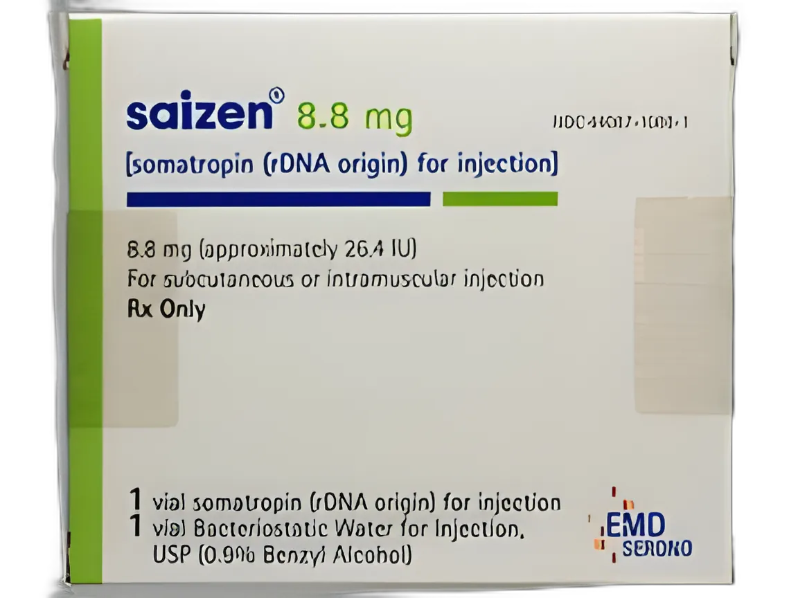 Saizen® Somatropin 8.8 mg Injection Vial