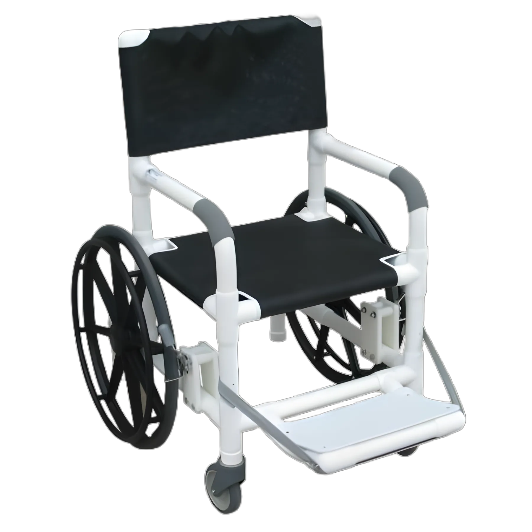 Echo MRI Transport Chair with PVC Frame & Folding Footrest - USA MedPremium