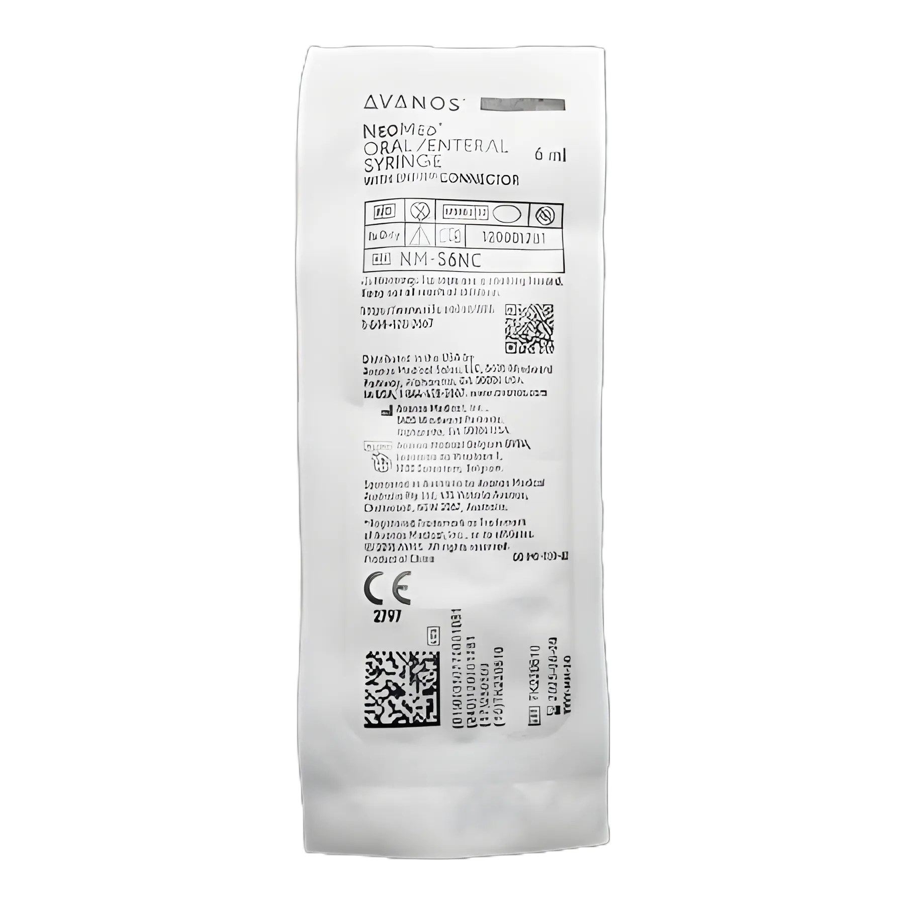 NeoMed 6 mL Enteral/Oral Syringe with Enfit Tip - NM-S6NC - USA MedPremium