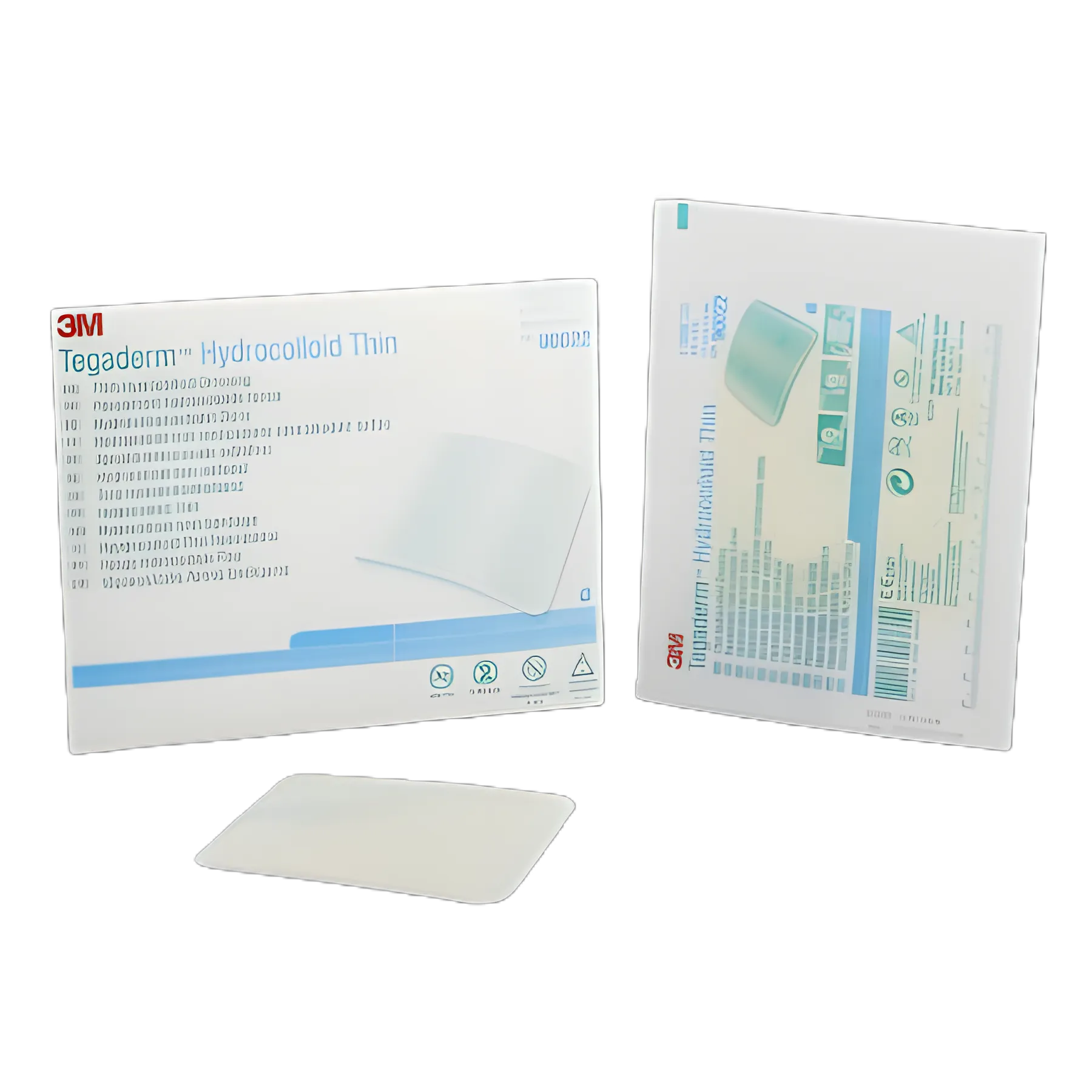 Thin Hydrocolloid Dressing 3M™ Tegaderm™ Thin 4 X 4 Inch Square - USA ...